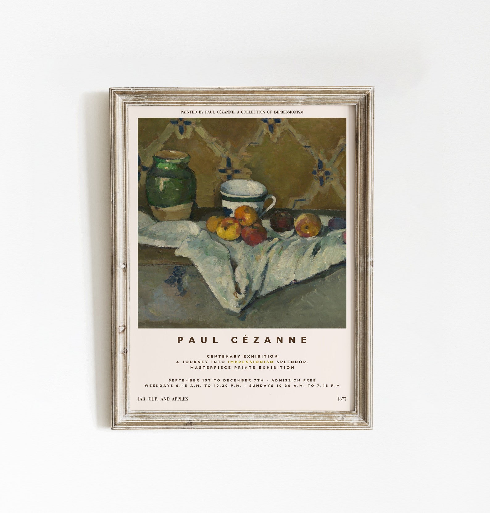Paul Cezanne Art Print | Vintage Print | Cezanne Poster | Living Room ...
