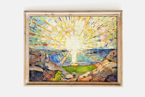 Edvard Munch Il Sole Buy A Digital Copy: Edvard Munch Il Sole, Oslo