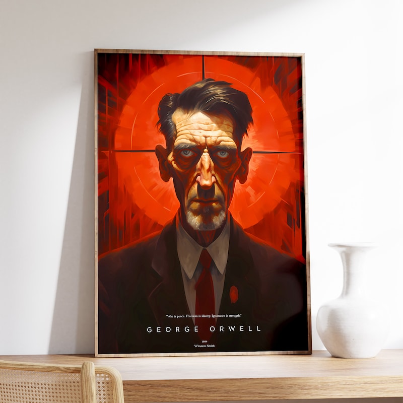 1984 George Orwell Poster - Etsy