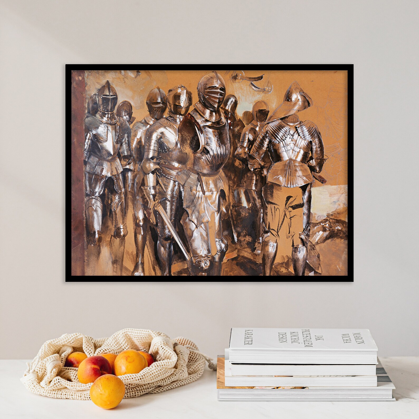 Adolf Menzel Armor Chamber Fantasy Famous Painting Poster - Etsy