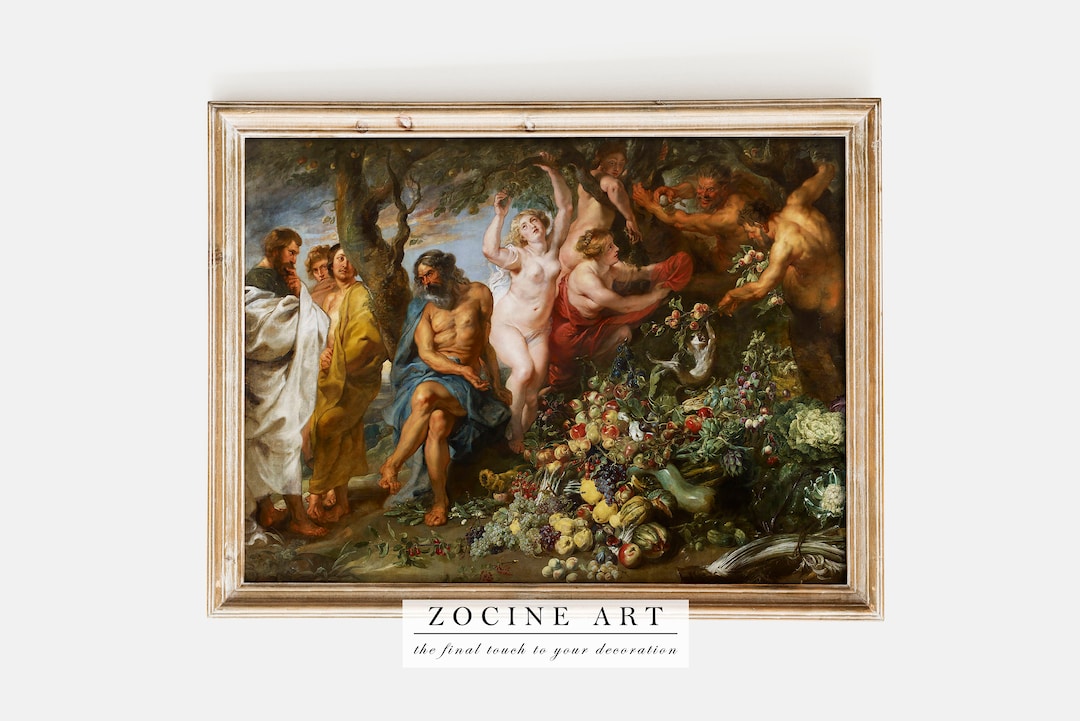 Peter Paul Rubens - Pythagoras Advocating Vegetarianism (1630) - Art ...