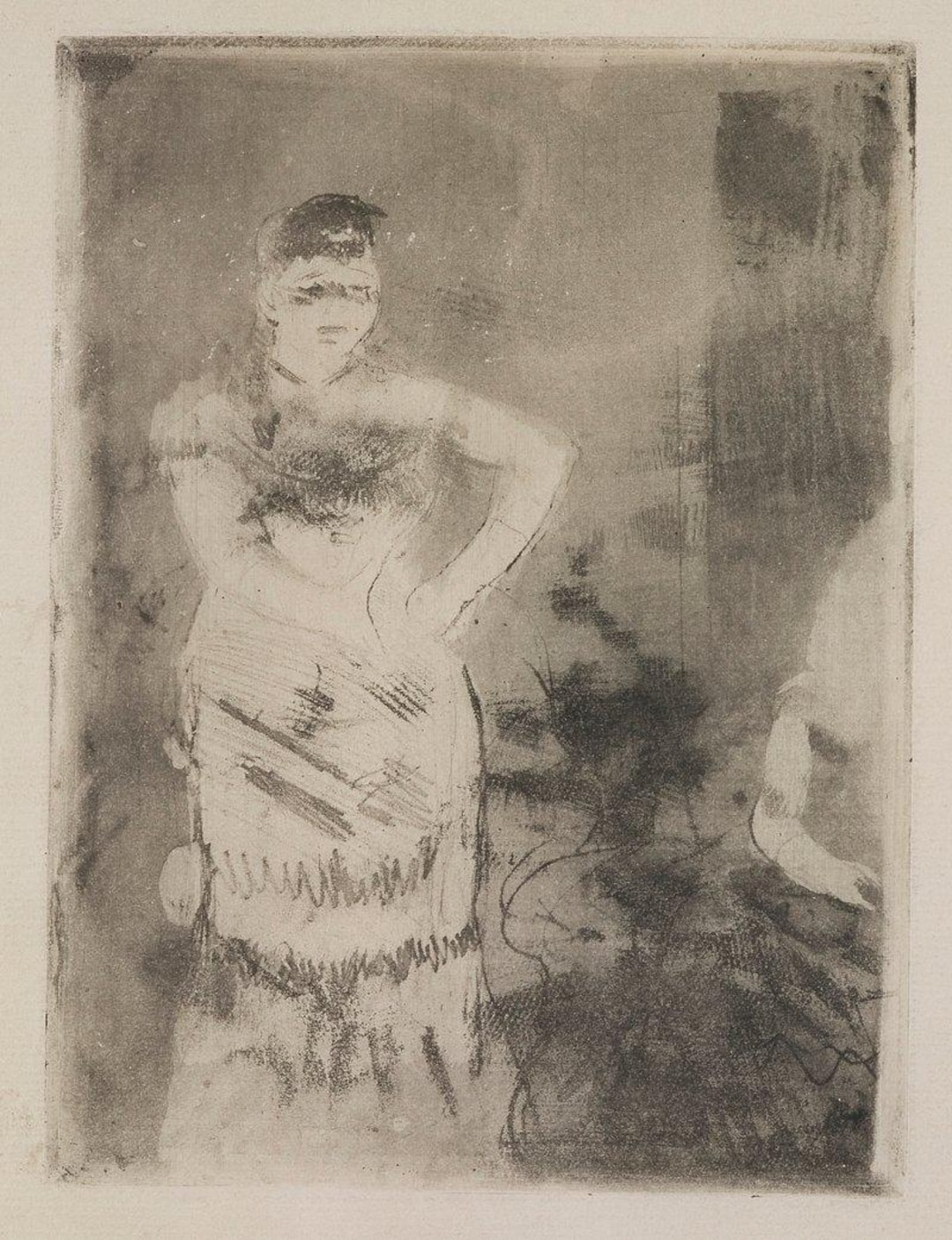 Edgar Degas | Miss Lala at the Cirque | Vintage Painting | Circus Art ...
