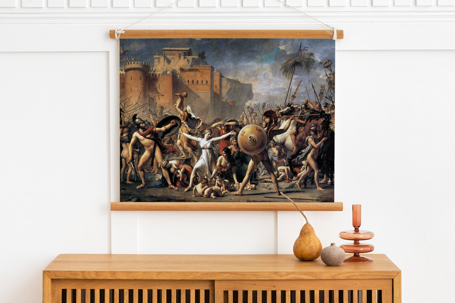 Jacques-louis David the Intervention of the Sabine Women | Etsy