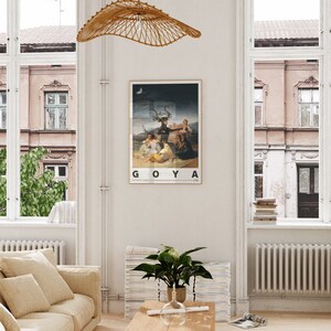 Witches Sabbath by Francisco Goya | Gothic Art Print | Witches Wall Art ...