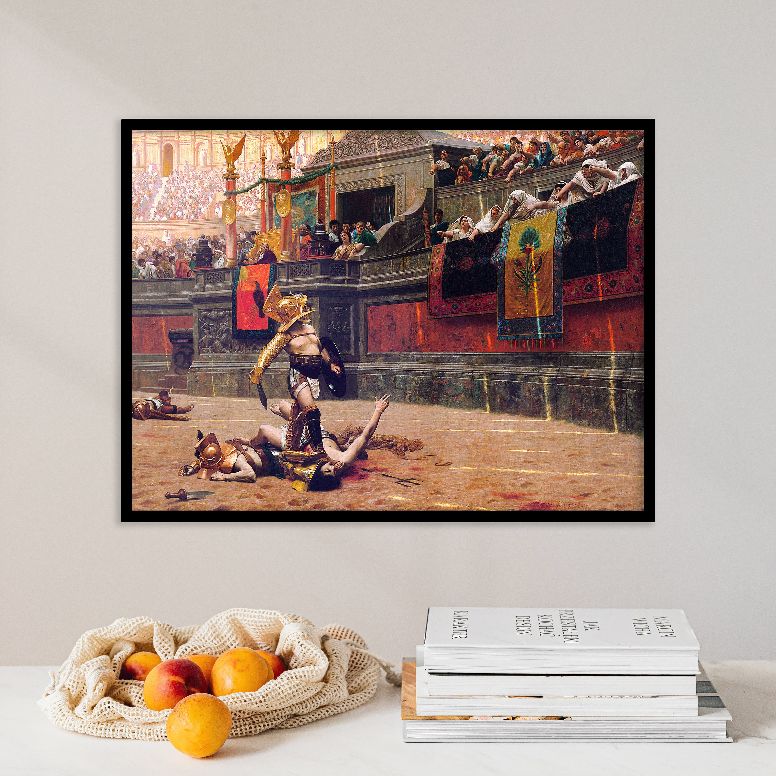 Jean-leon Gerome Thumbs Down 1872 Pollice Verso - Etsy