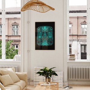 Circuit Board Print Programmer Wall Art Programming Poster Programmer Poster Programmer Gift ...