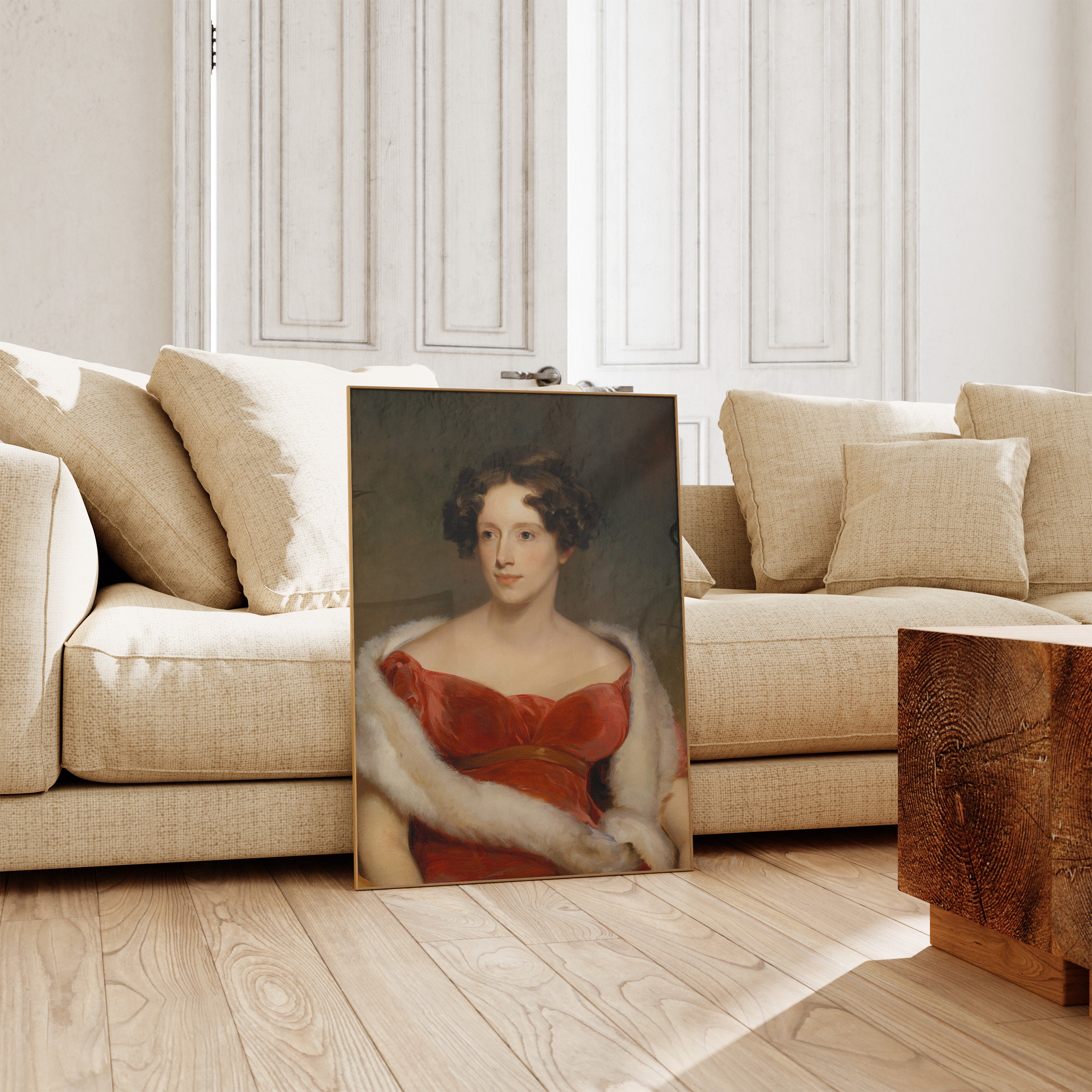 Thomas Sully - John Biddle (1818) | Vintage Poster | Woman Painting ...