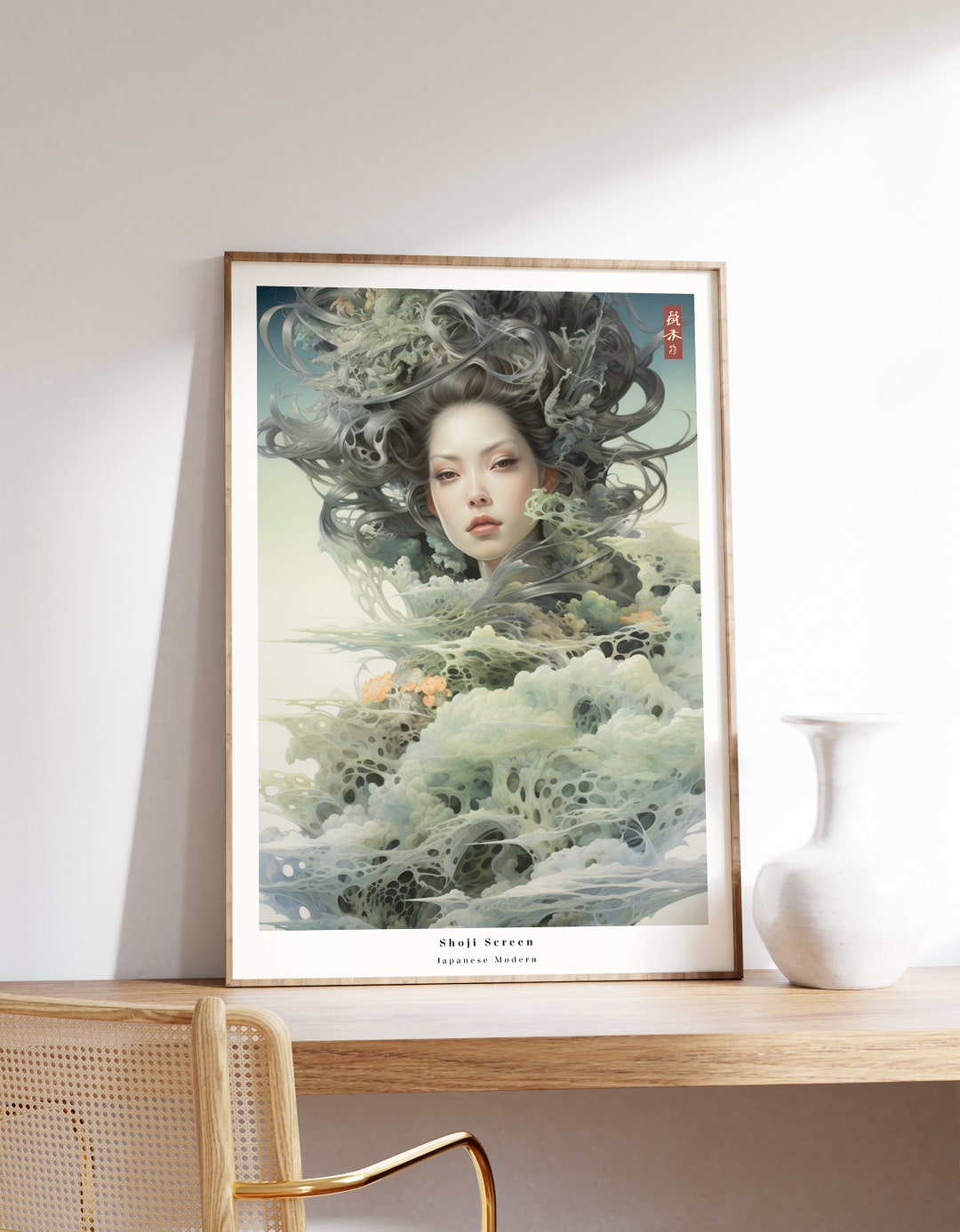 Japanese Art Print | Shoji Screen Print | Animal Wall Art | Traditional ...