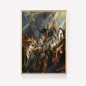 Peter Paul Rubens - the Fall of Phaeton (1605) | Vintage Painting Print ...