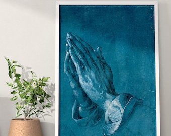 Albrecht Durer - Praying Hands (1508) - Classic Painting Photo Poster ...