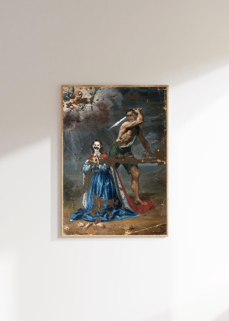 Martyrdom of St. Catherine | Guido Reni Art | Saint Catherine Print ...