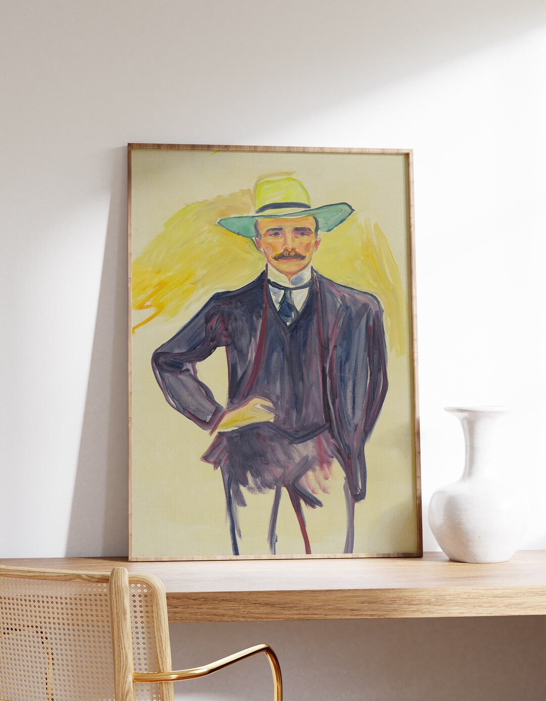 Edvard Munch Prints | Harry Graf Kessler (1906) | Vintage Painting ...
