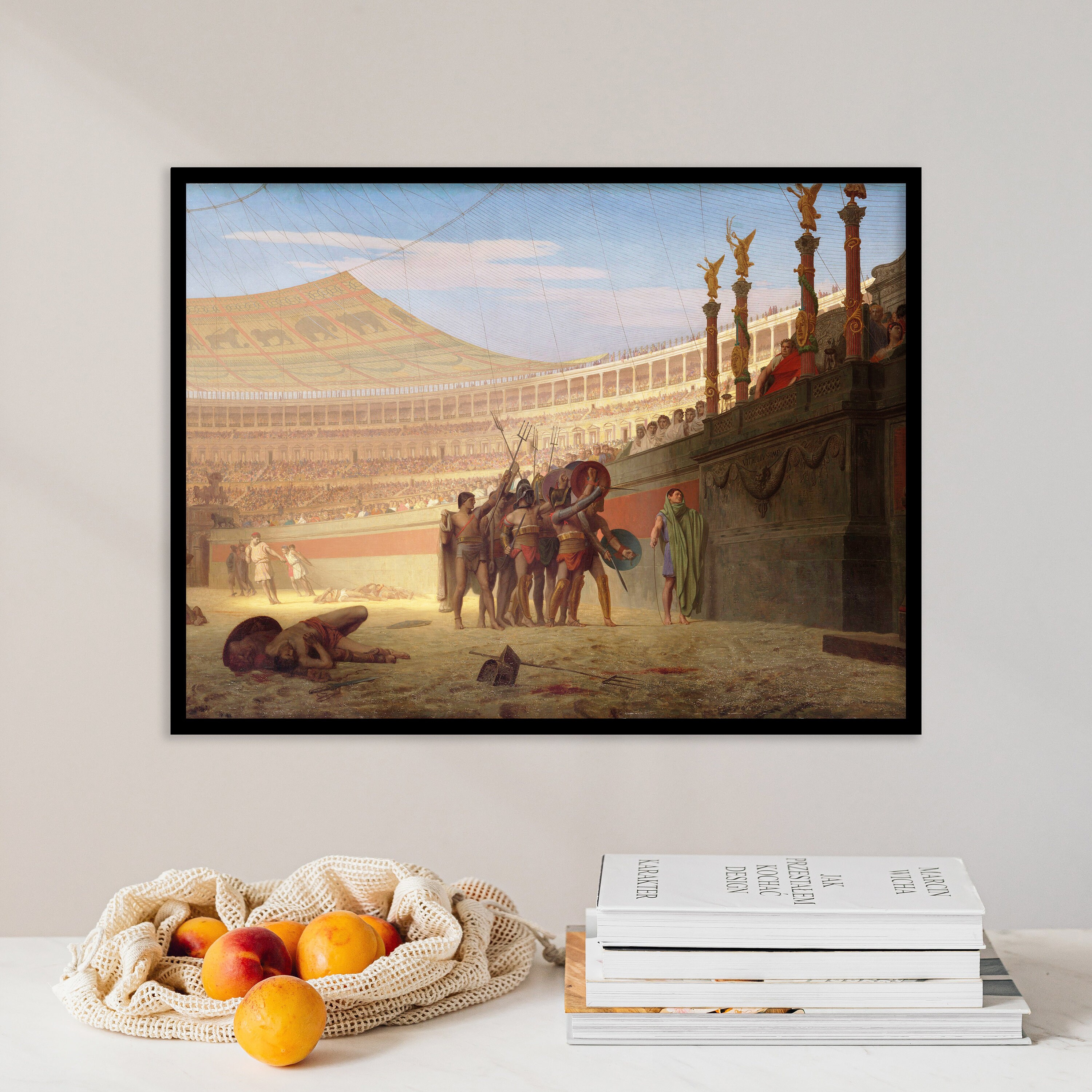 Jean-leon Gerome Hail Caesar We Who Are About to Die Salute - Etsy
