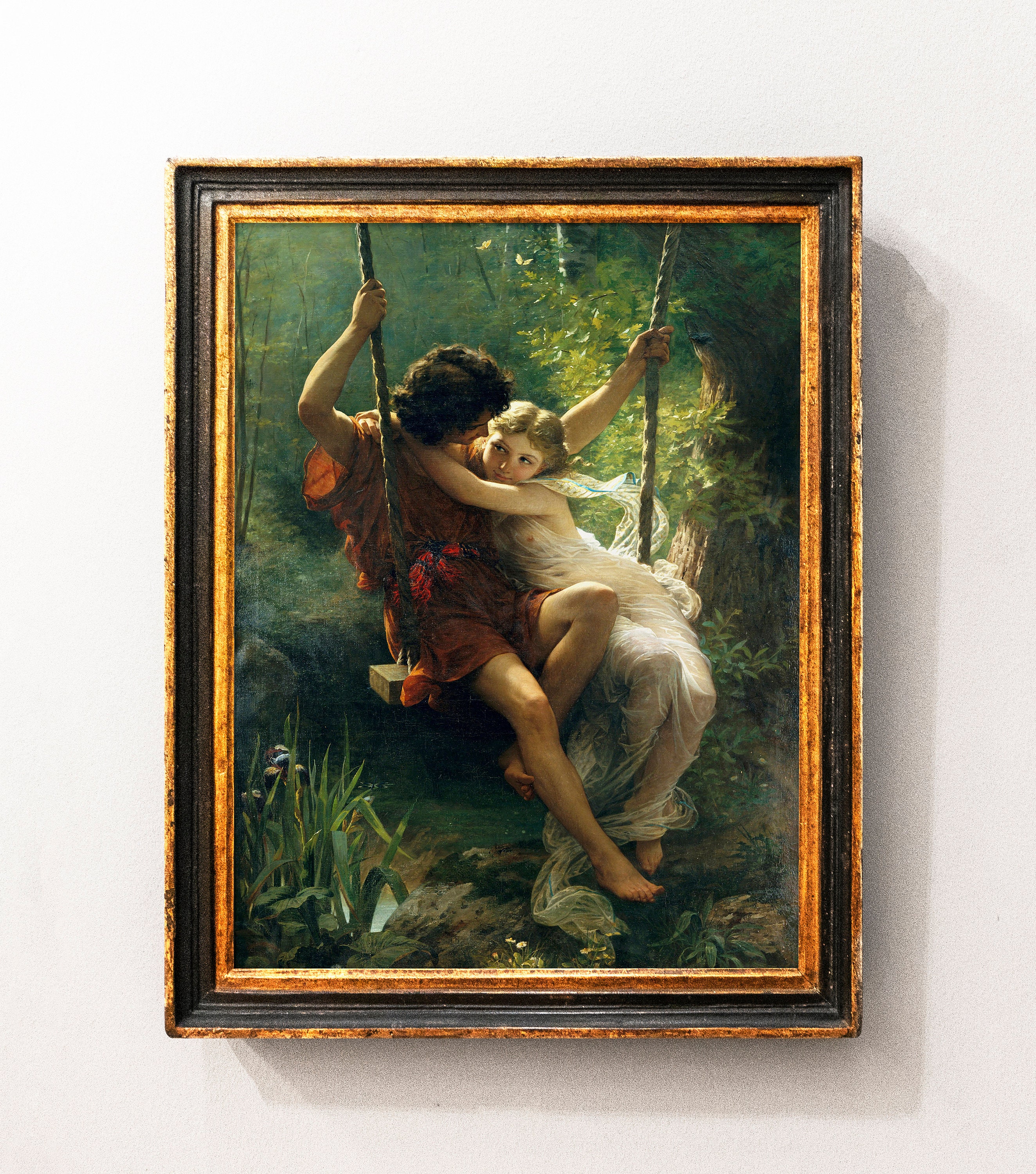 Pierre Auguste Cot - Spring (1873) - Reproduction Classic Vintage ...