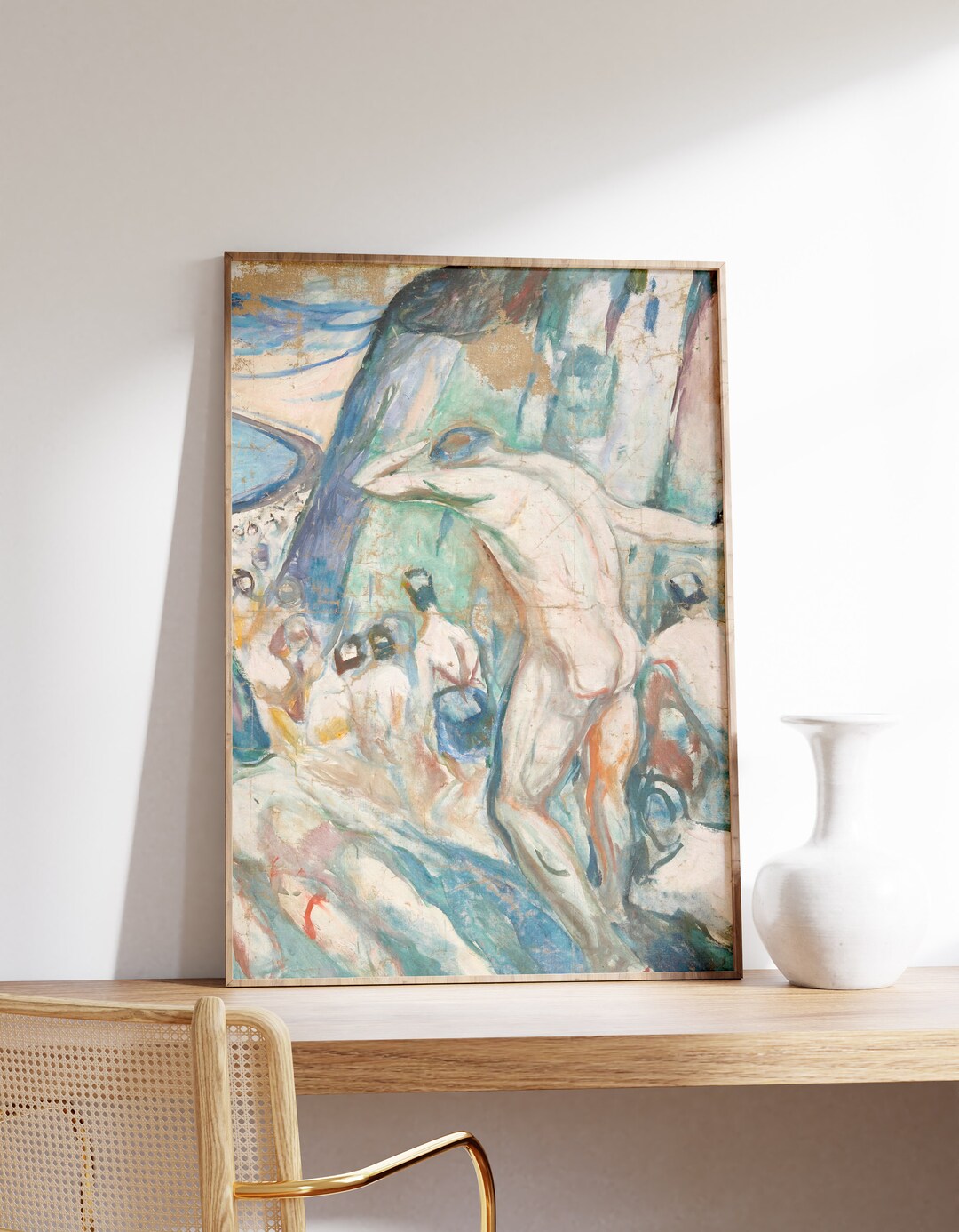 Edvard Munch Prints | the Storm, Right Part (1926–27) | Vintage ...