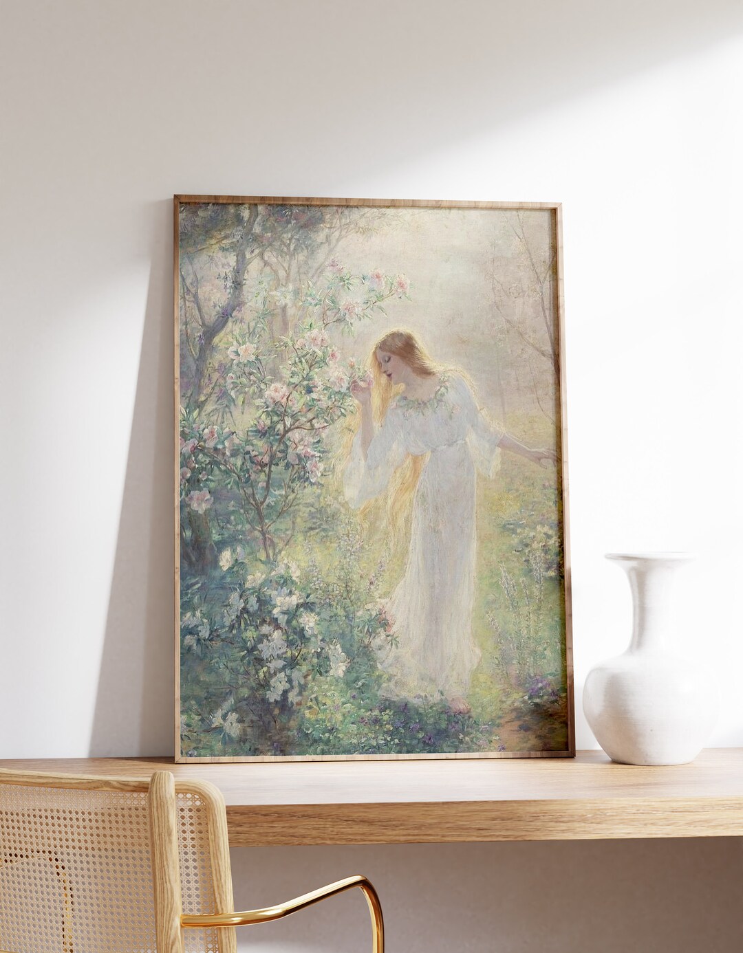 Summer by René Gerin (1888) | Vintage Painting Print | Classic Art ...