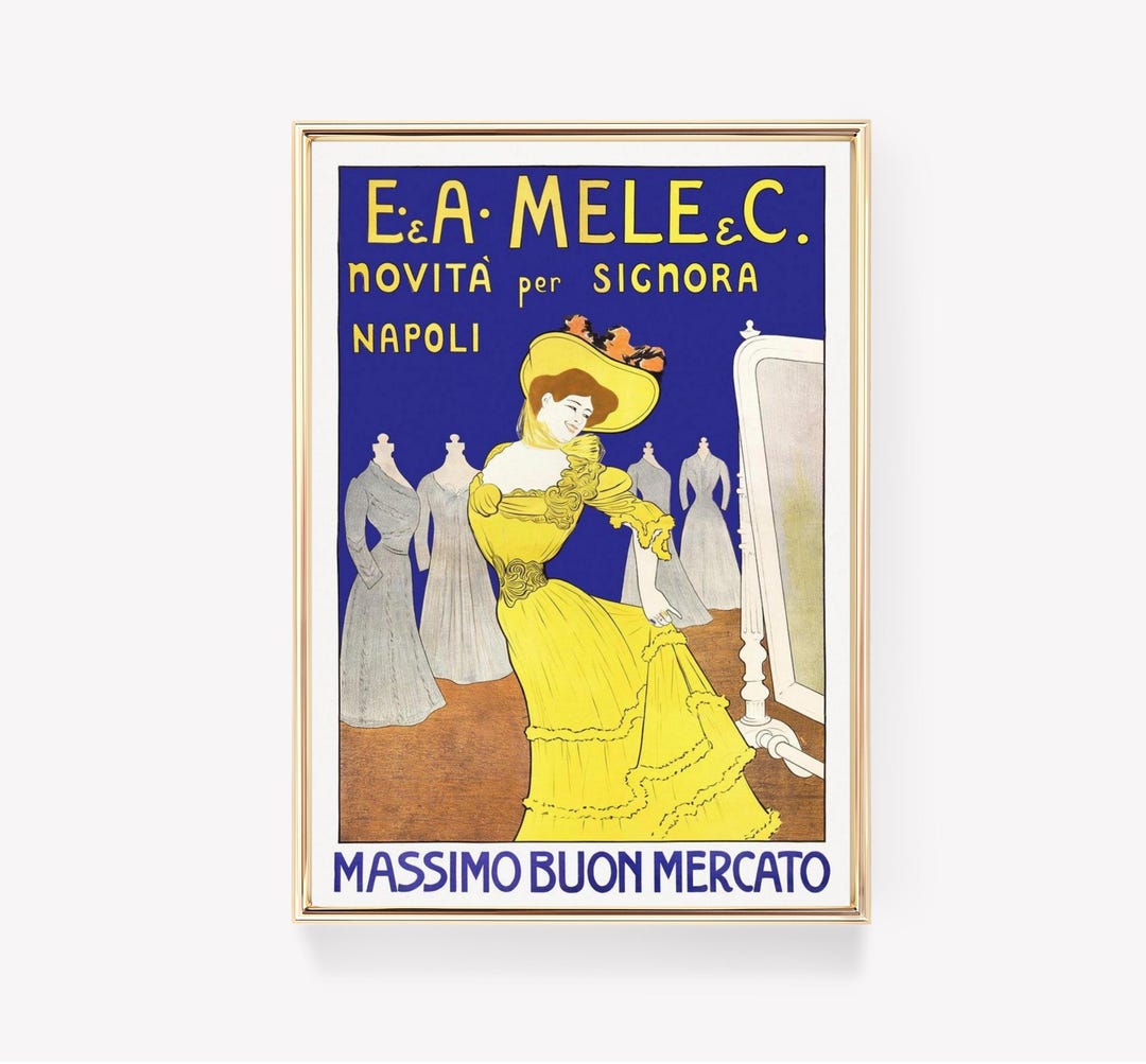 Vintage Poster | Marcello Dudovich Print | E - A Mele - C. Art | Retro ...