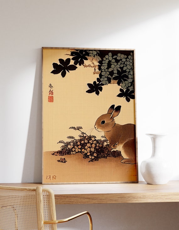 Japanese Rabbit Print