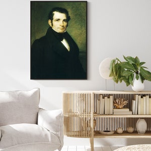 Asher Brown Durand - Luman Reed (1835) | Vintage Antique Portrait Decor ...