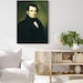 Asher Brown Durand Luman Reed 1835 Vintage Antique Portrait Decor ...