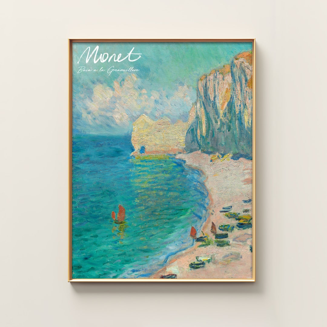 Claude Monet Art Print | Art Nouveau Prints | Monet Exhibition Art ...
