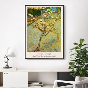 Vincent Van Gogh - Small Pear Tree in Blossom (1888) - Van Gogh ...