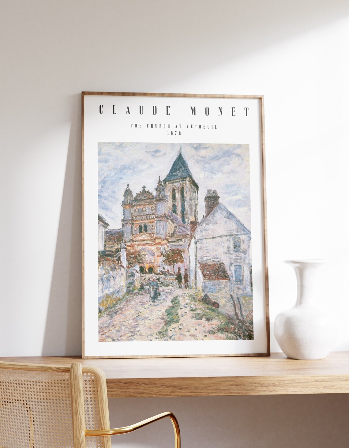 Claude Monet Painting | Cottagecore Wall Art | Light Academia Art ...