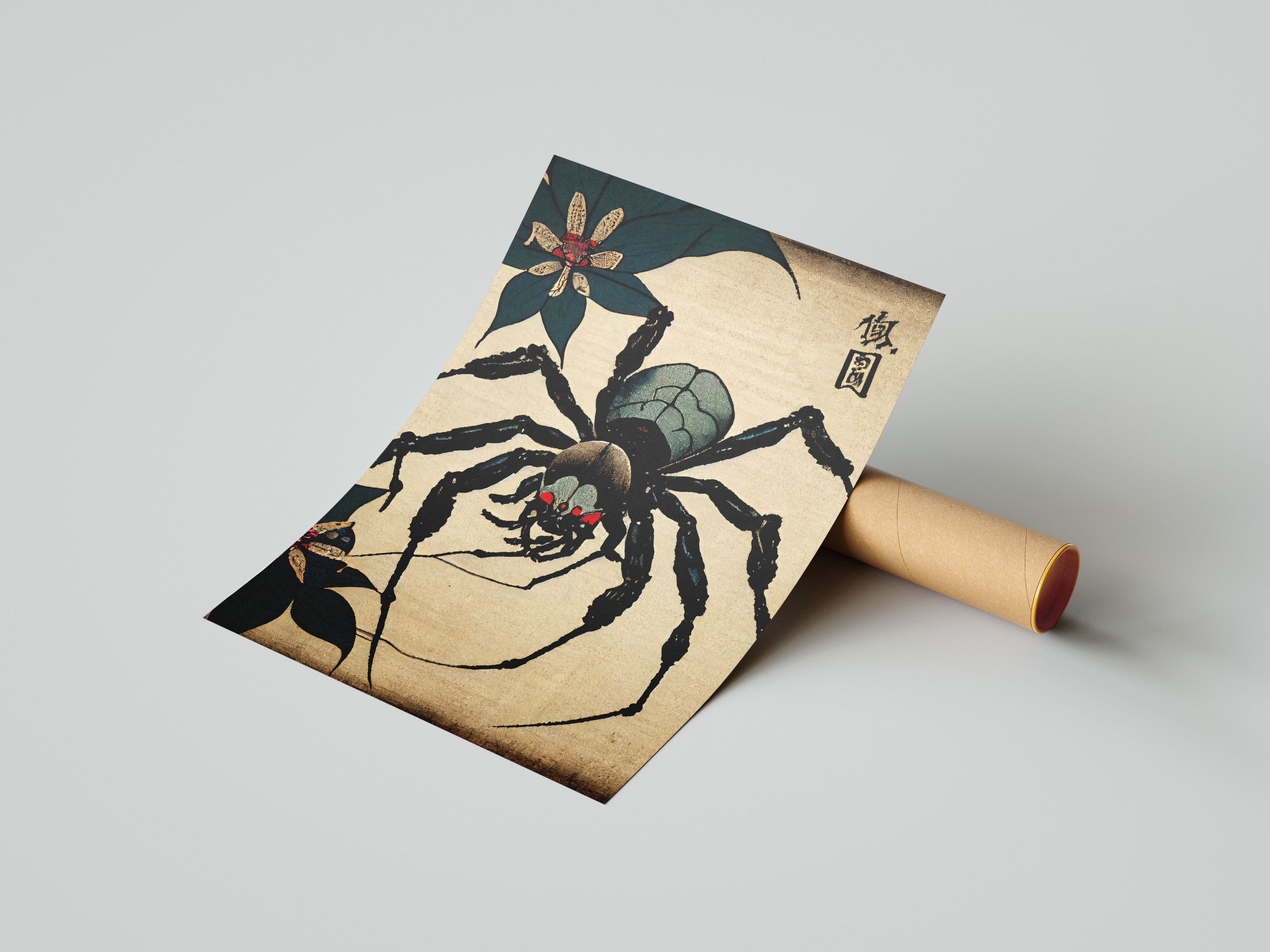 Japanese Spider Art