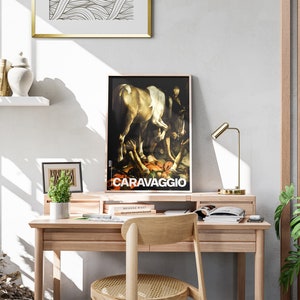 Baroque Art Print| Caravaggio | Renaissance Print | Exhibition Poster ...