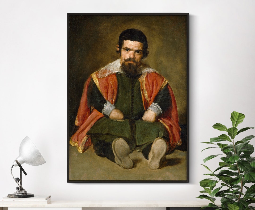 Diego Velazquez - the Dwarf Sebastian De Morra at the Court of Felipe ...