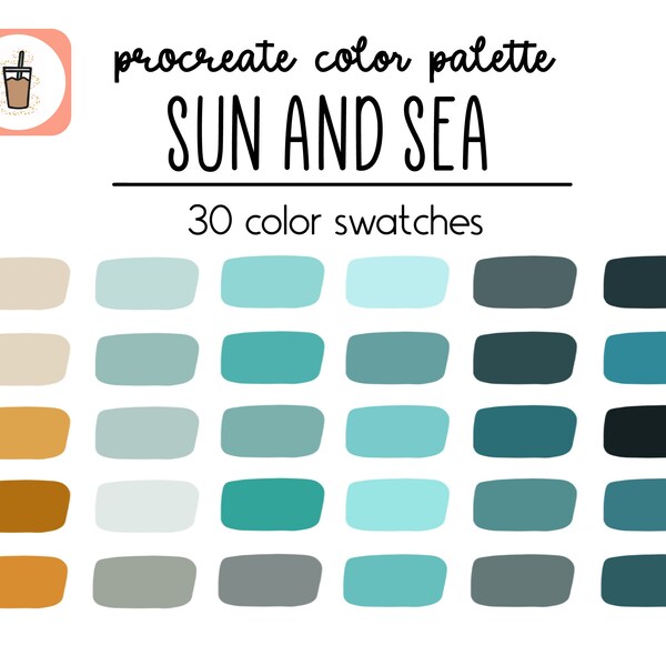 Sun Color Palette - Etsy