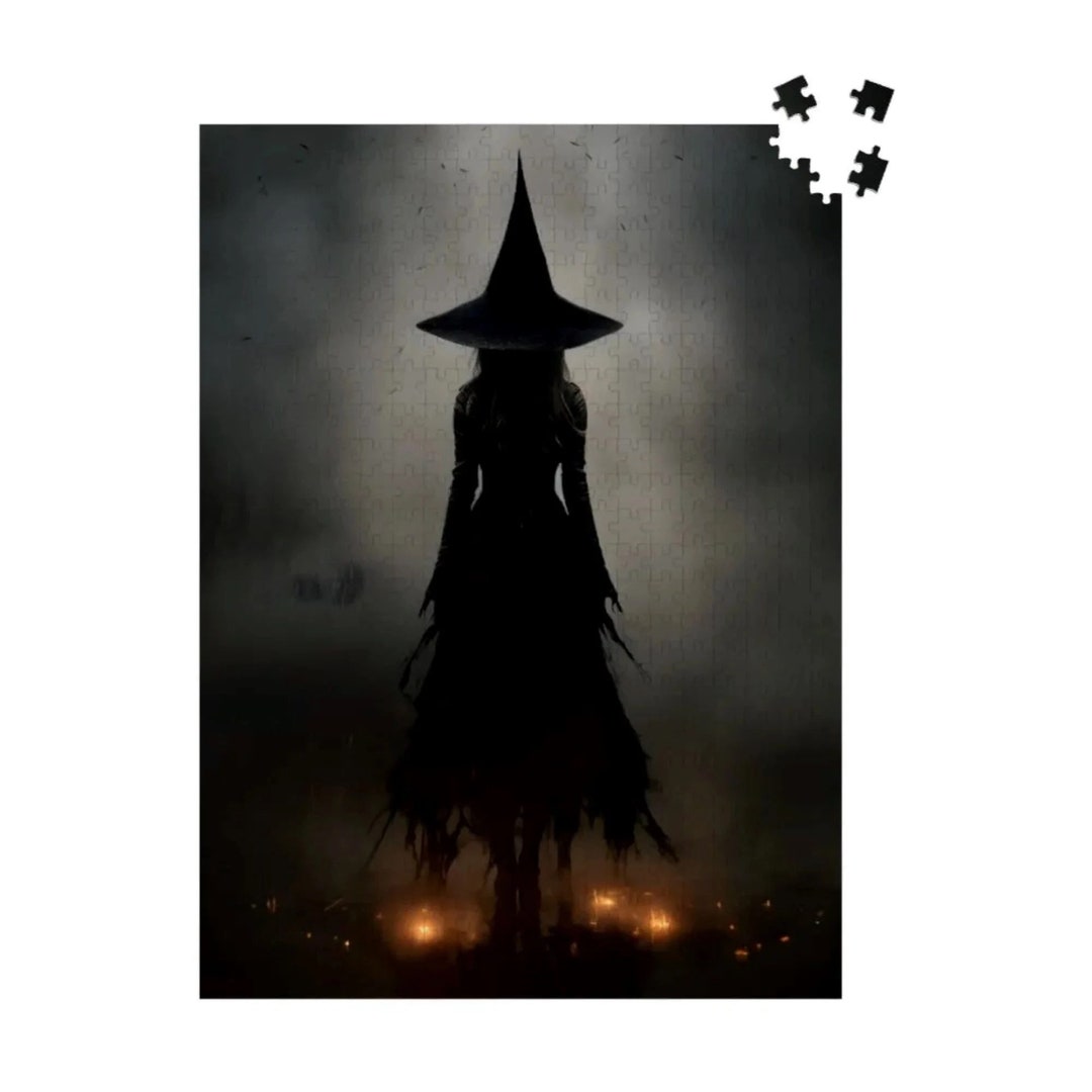 Wiccan Art Puzzle, Enchanting Fantasy Witchcraft Brain Games: Ethereal ...