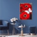 Red Daisy Diamond Painting Craft Kit 12x16 Inch Full Round Drill ...