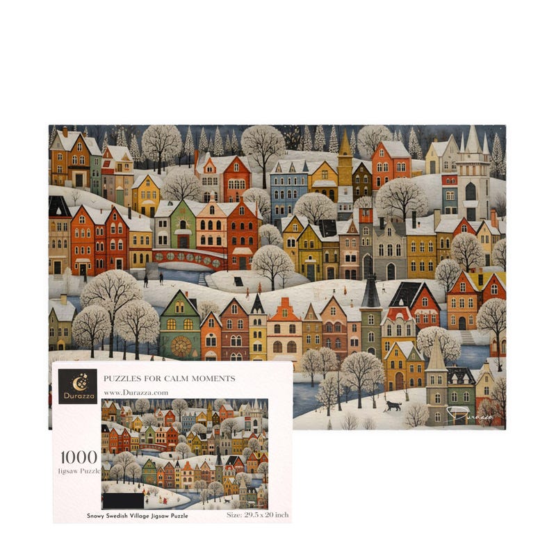 Swedish Jigsaw Puzzle - Etsy