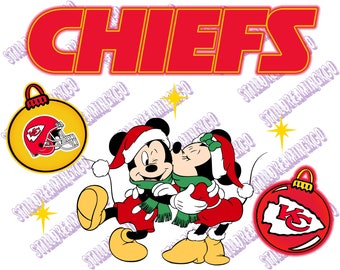 Mickey Mouse Chiefs Png - Etsy