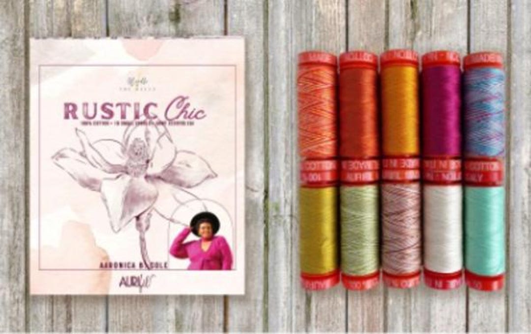Rustic Chic Thread Set | AC50RC10 | Aurifil Thread | Threadset - Etsy