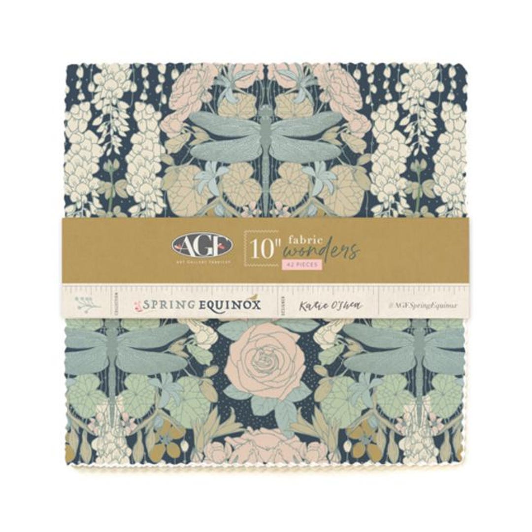 Spring Equinox 10" Square Pack (layer Cake) by Katie O'shea for Art ...