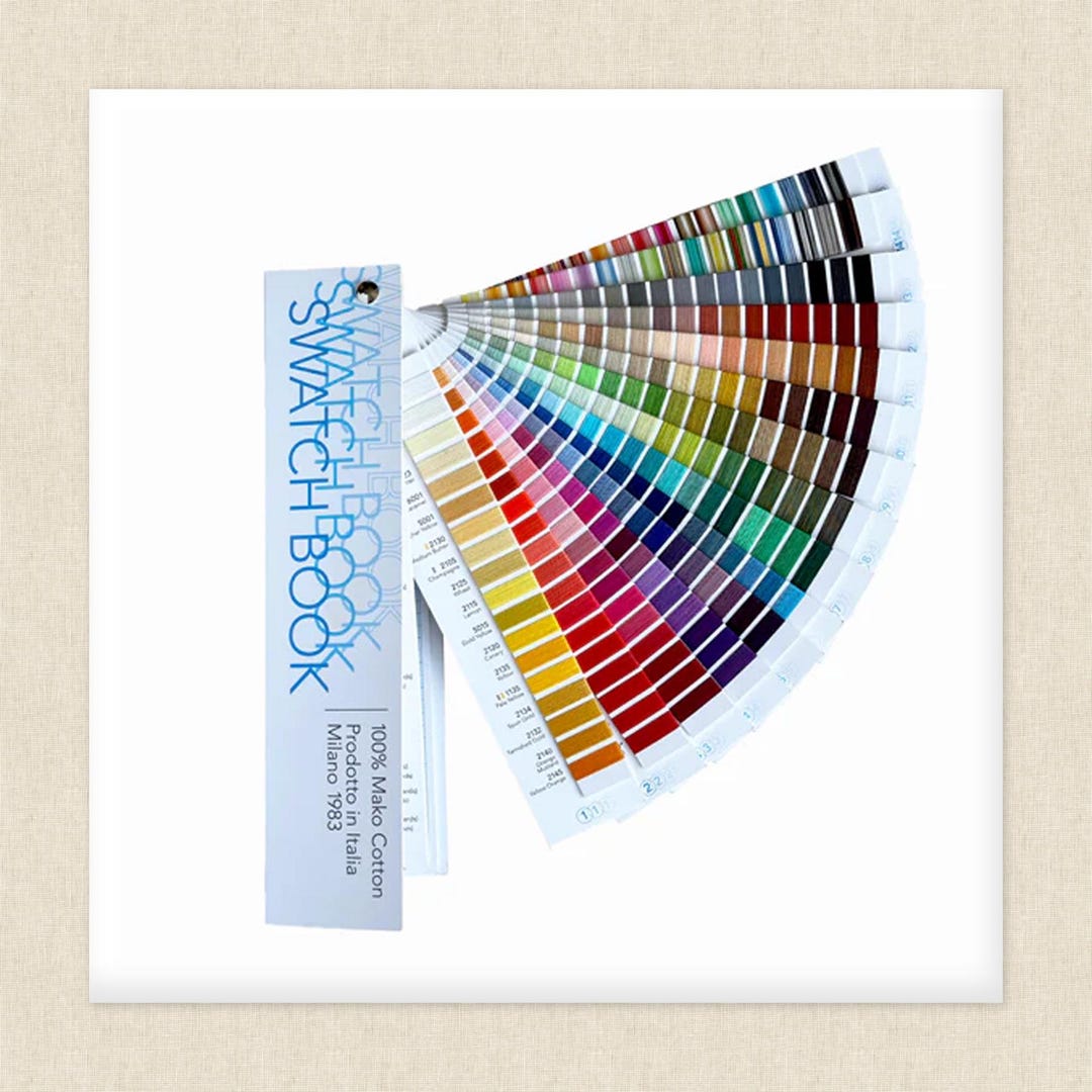 Aurifil Thread Color Swatch Book - Etsy
