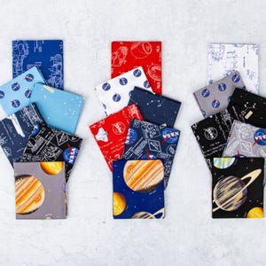 Outer Space by NASA Fat Quarter Bundle by Riley Blake Designs for Riley ...