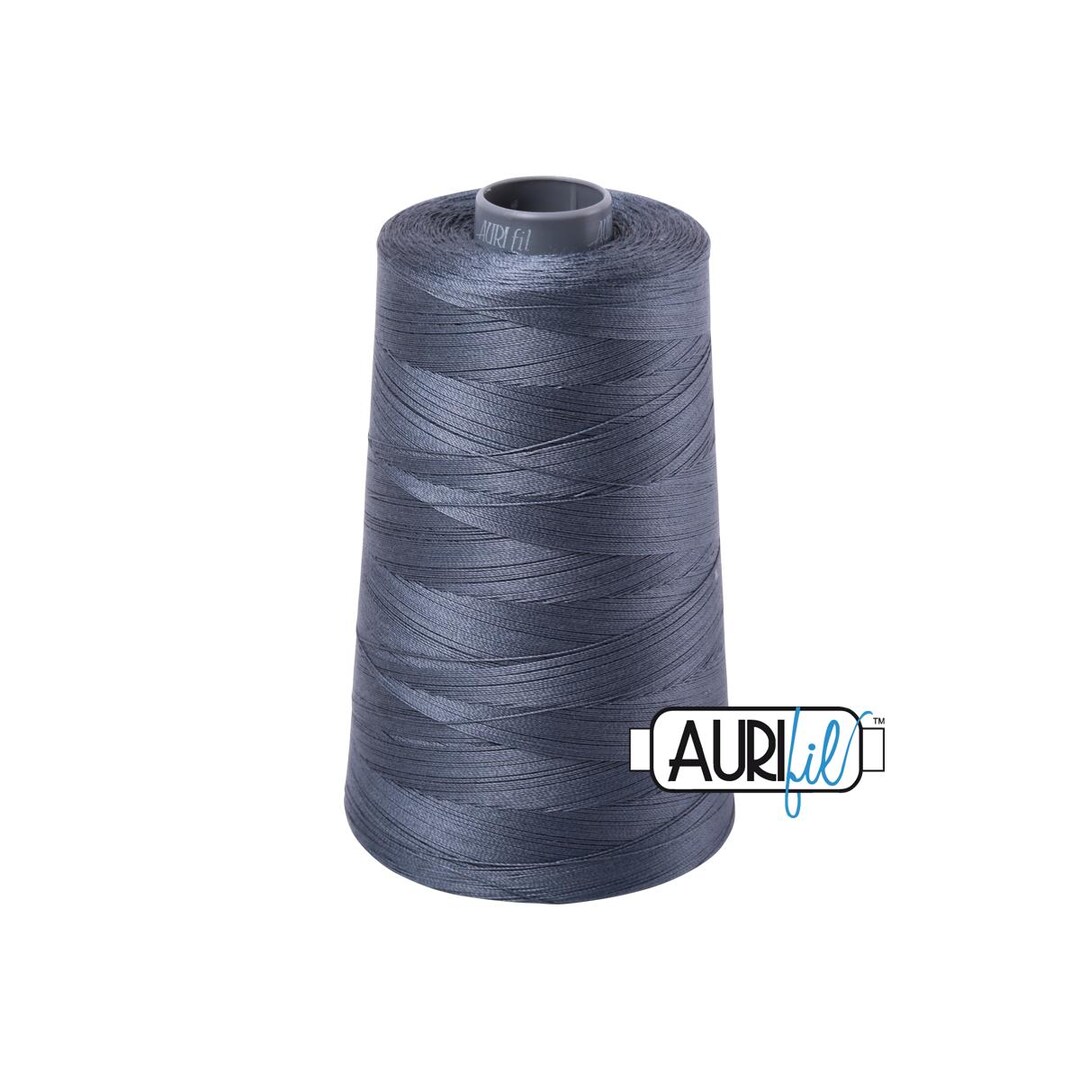 Dark Grey (1246) | 28wt Cone (3300M / 3609Y) | Aurifil Thread | Attcs ...