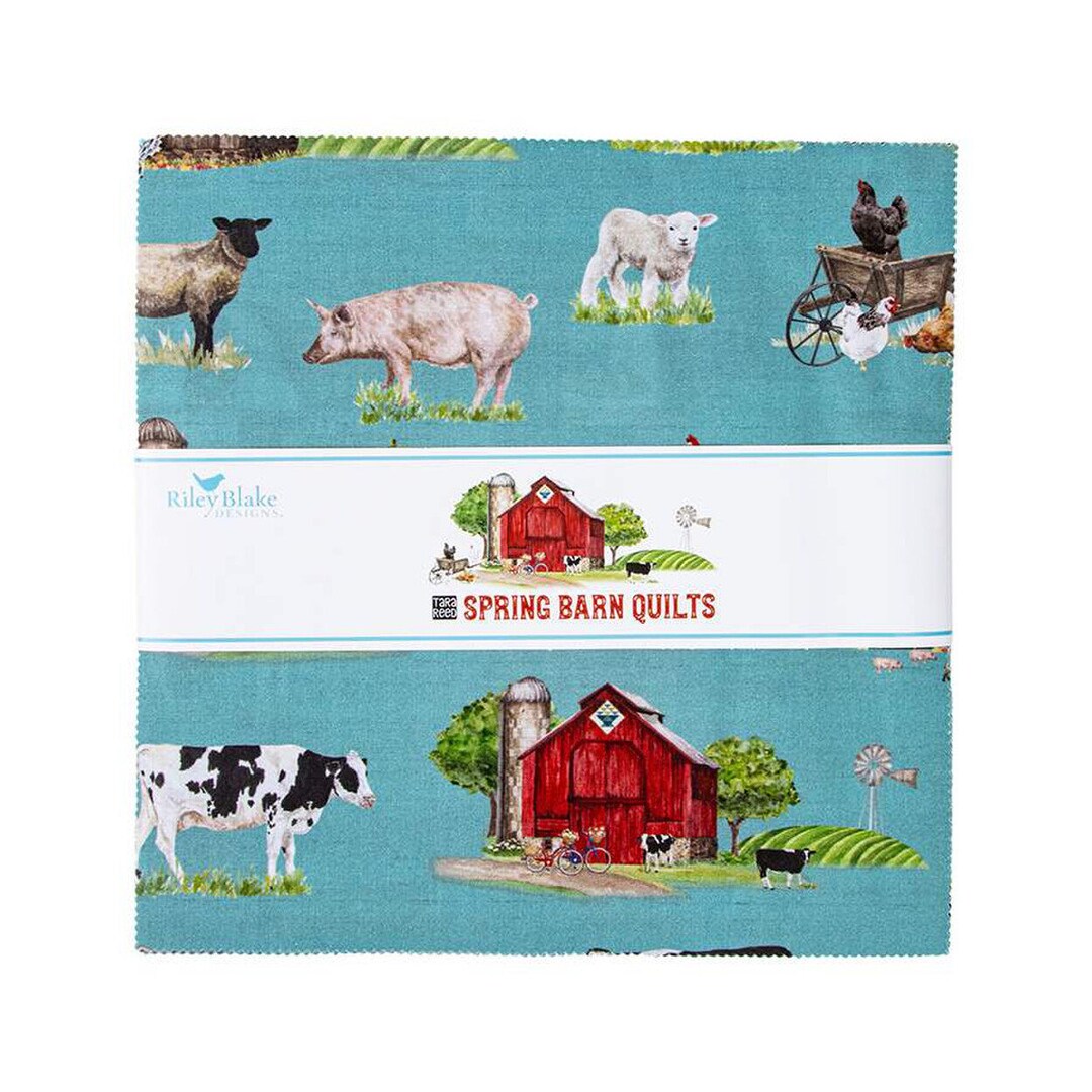 Spring Barn Quilts 10 Square Pack layer Cake / 10 Stacker by Tara Reed ...