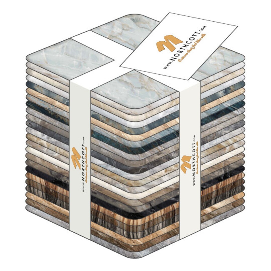 Stonehenge Surfaces Fat Quarter Bundle by Deborah Edwards for Northcott ...