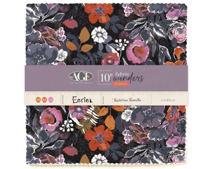 Eerie 10" Square Pack (layer Cake) by Katarina Roccella for Art Gallery ...