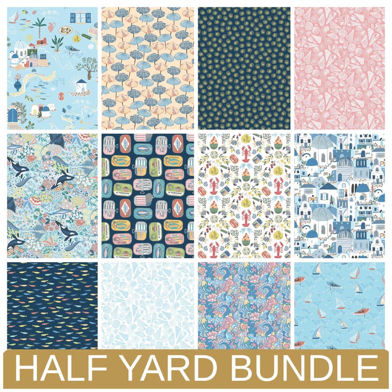 Wanderlust Half Yard Bundle by Dear Stella for Hawthorne Supply Co - Etsy