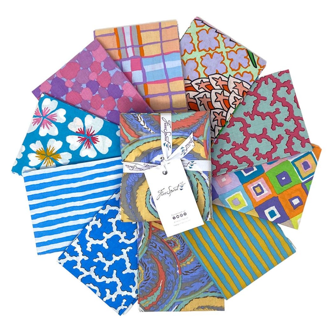 Kaffe Fassett Fat Quarter Bundle in 2024 Pastel by Kaffe Fassett for Free Spirit (fb4fqgp ...