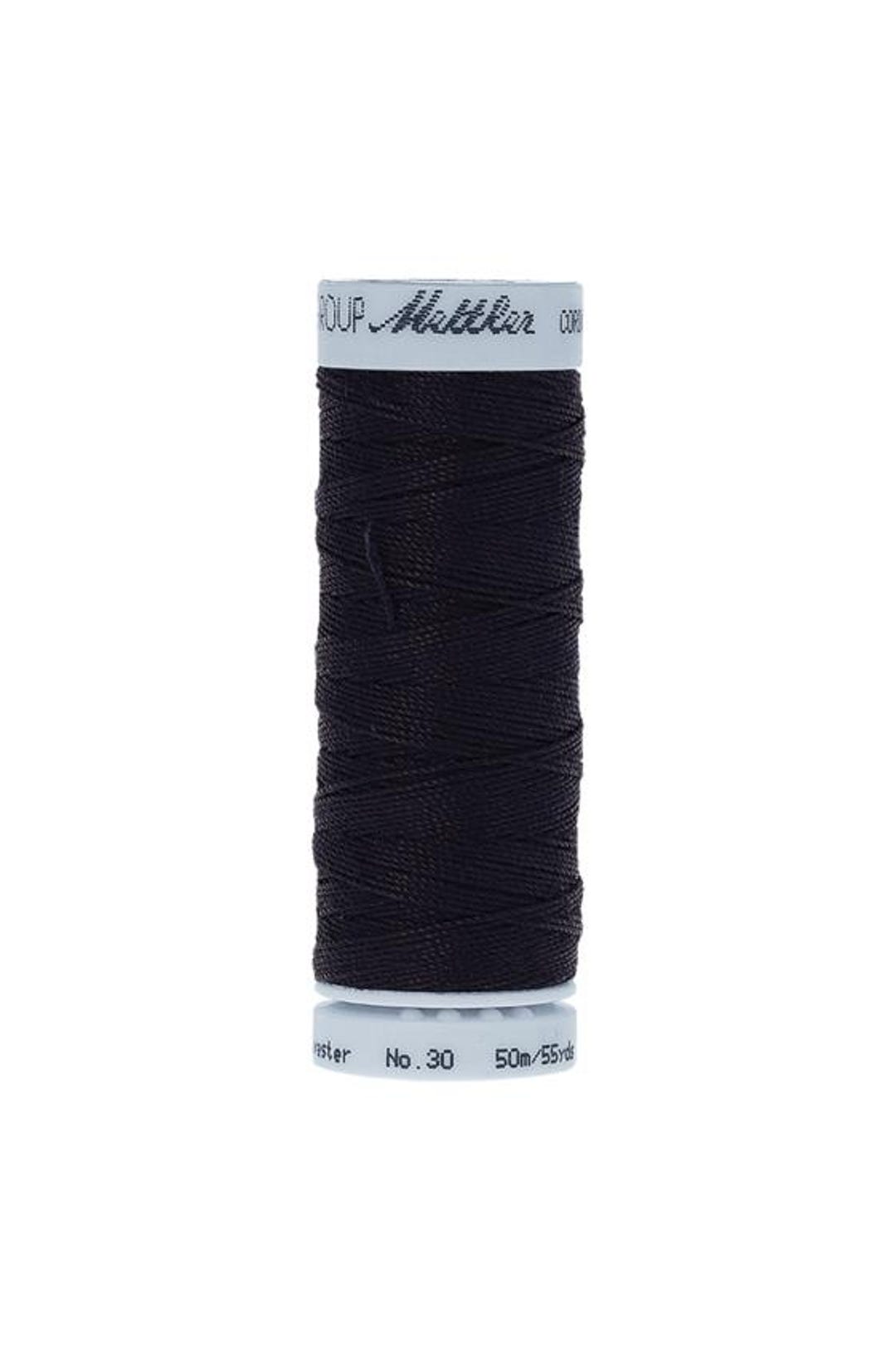 Darkest Blue (9146-0821) | Cordonnet (50M / 55Y) | Mettler Thread ...