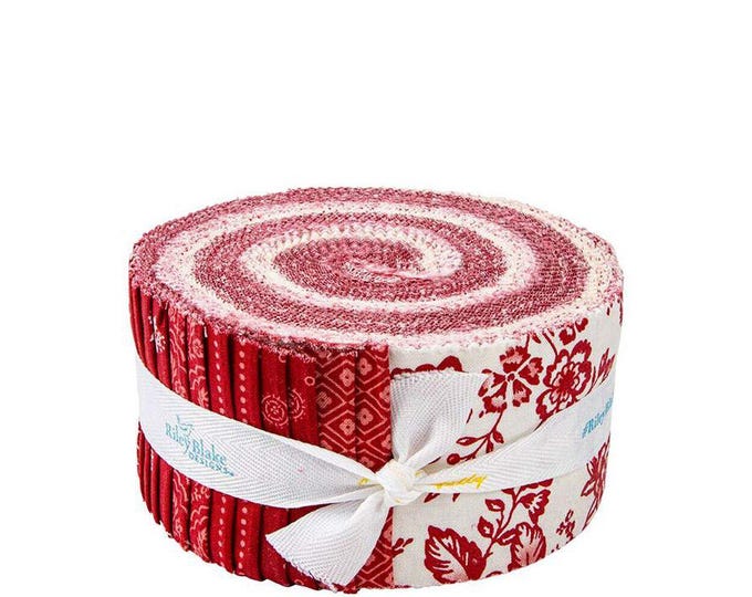 Red Delicious 2.5" Strip Roll (jelly Roll / Rolie Polie) by Riley Blake ...
