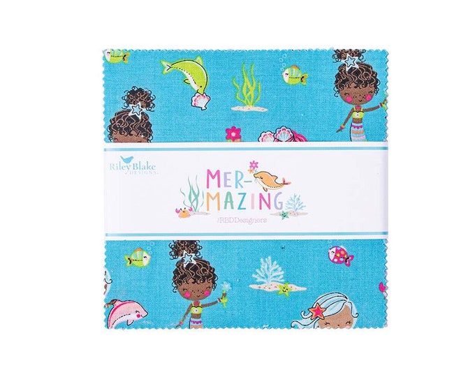 Mer-mazing 5 Square Pack charm Pack / 5 Stacker by RBD Designers for ...