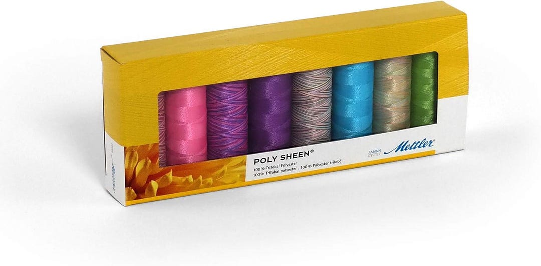 Poly Sheen Brights Thread Set | Ps811brights-kit | Mettler Thread ...