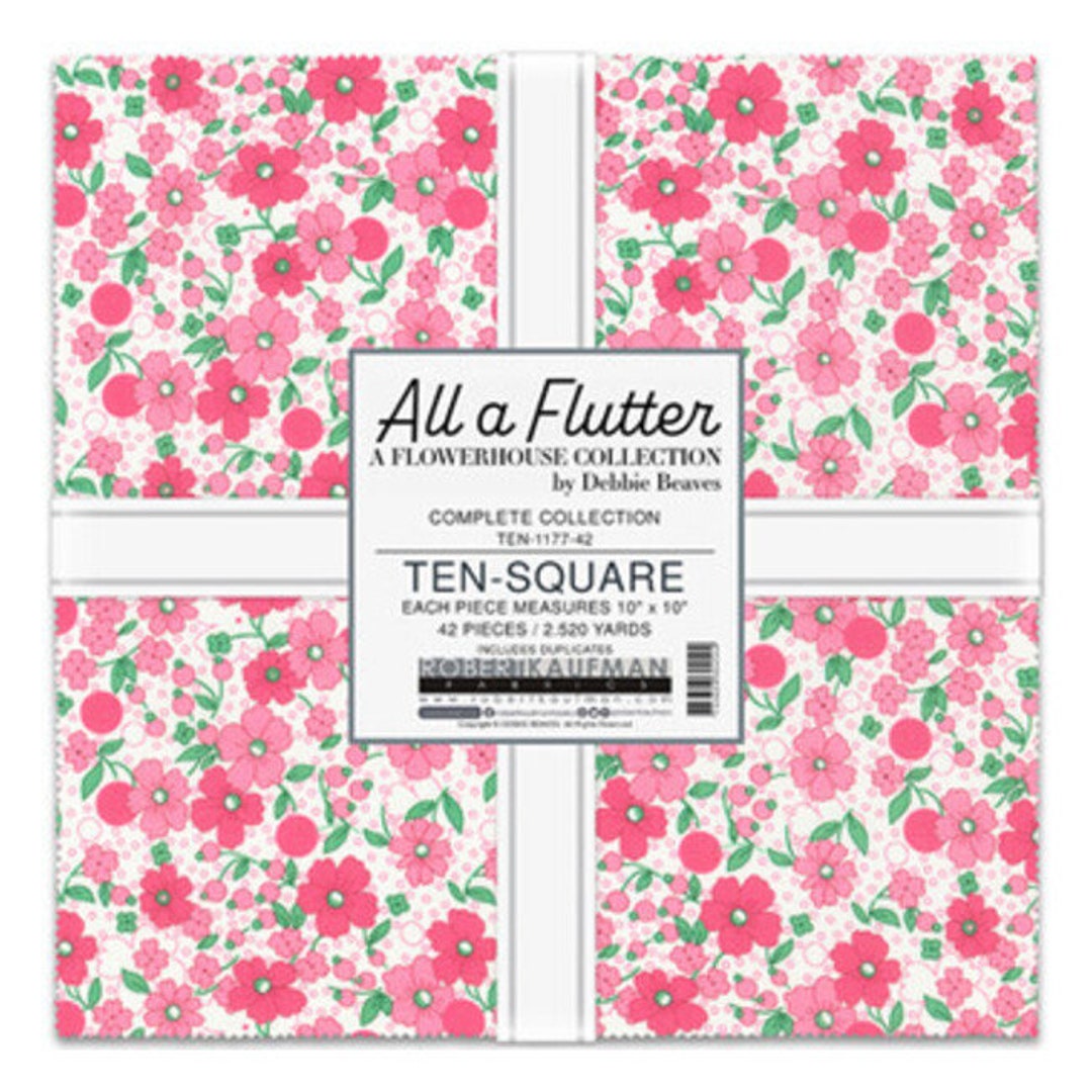 Flowerhouse All a Flutter 10 Square Pack layer Cake / Ten Square by ...